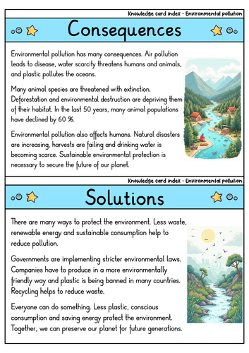 Environmental Pollution - Flashcards | Geography | Types, Causes ...