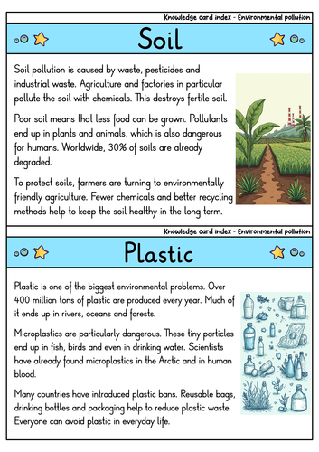 Environmental Pollution - Flashcards | Geography | Types, Causes ...