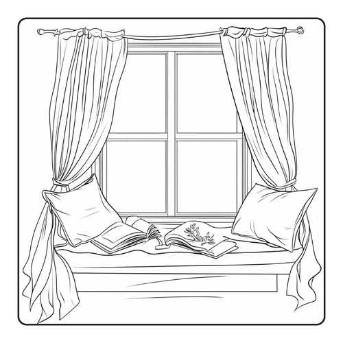 Little Corner Coloring Book | 116 Large Print Designs Pages | Stress ...