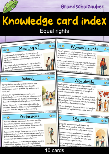 Equality - Flashcards | Ethics | Gender, Race & Social Justice ...