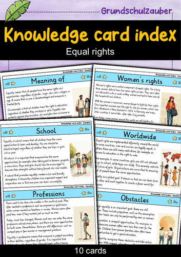 Equality - Flashcards | Ethics | Gender, Race & Social Justice ...