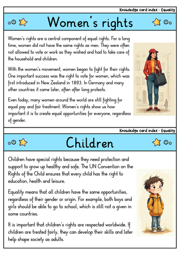 Equality - Flashcards | Ethics | Gender, Race & Social Justice ...