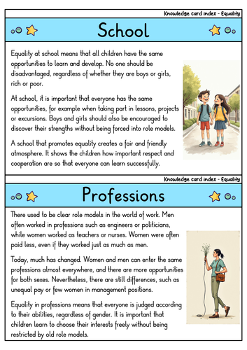 Equality - Flashcards | Ethics | Gender, Race & Social Justice ...