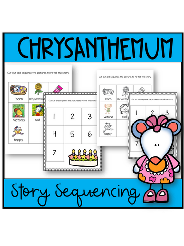 Chrysanthemum Sequencing Activity | Teaching Resources