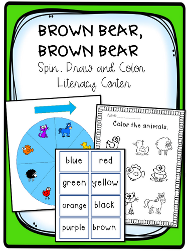 Brown Bear, Brown Bear Literacy Center | Teaching Resources