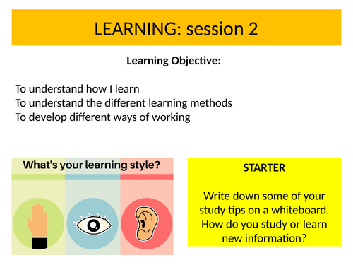 Year 7 PSHE: Being Positive and Setting goals | Teaching Resources