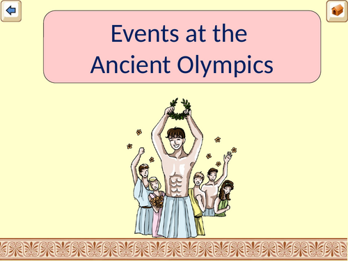 Olympic Events in Ancient Greece | Teaching Resources