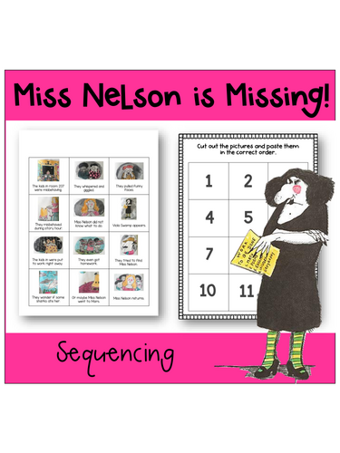 Miss Nelson is Missing Activities | Teaching Resources