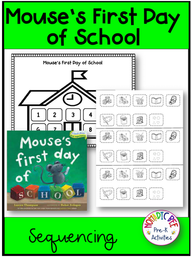 Mouse's First Day of School Activity | Teaching Resources