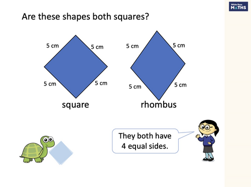 White Rose Maths Year 3 – 2D Shapes Lesson (Shape Unit) | Teaching ...