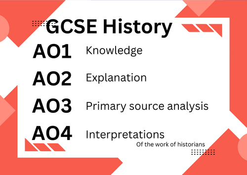 Edexcel History GCSE exam posters | Teaching Resources