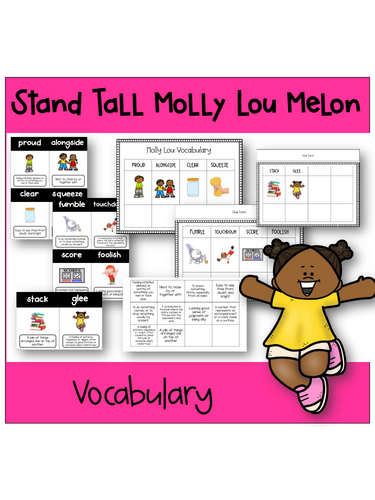 Stand Tall Molly Lou Melon Activities - Vocabulary | Teaching Resources