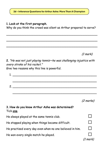 Year 6 non-fiction Reading SATS Style Questions Inference, vocabulary ...