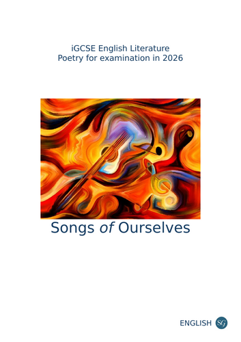 'The Enemies' IGCSE Cambridge Songs of Ourselves | Teaching Resources