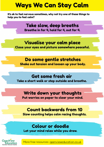 Stay Calm for SATS - Free Poster | Teaching Resources