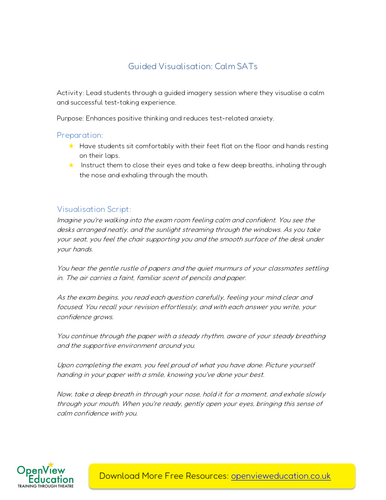 Stay Calm for SATS - Free Poster | Teaching Resources