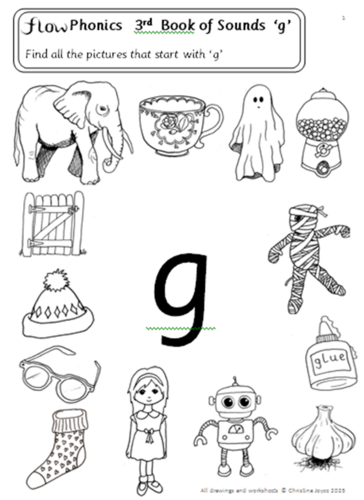 GOULFB Phonics My 3rd Book of Sounds | Teaching Resources