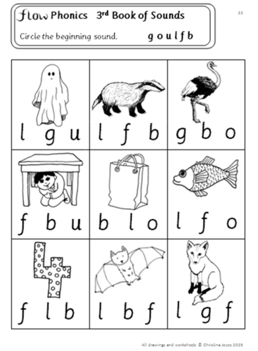 GOULFB Phonics My 3rd Book of Sounds | Teaching Resources