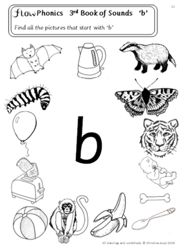 GOULFB Phonics My 3rd Book of Sounds | Teaching Resources