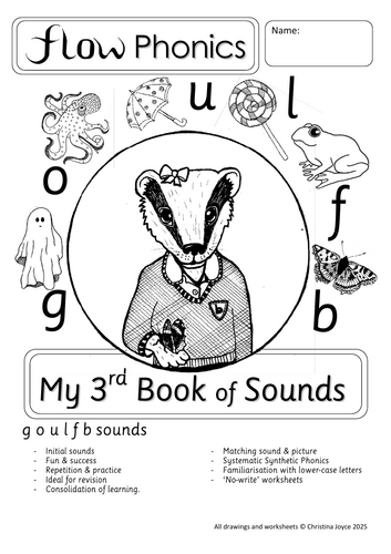 GOULFB Phonics My 3rd Book of Sounds | Teaching Resources