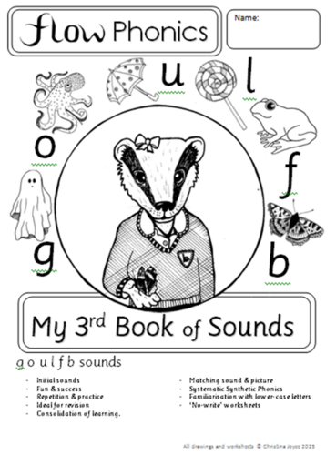 GOULFB Phonics My 3rd Book of Sounds | Teaching Resources