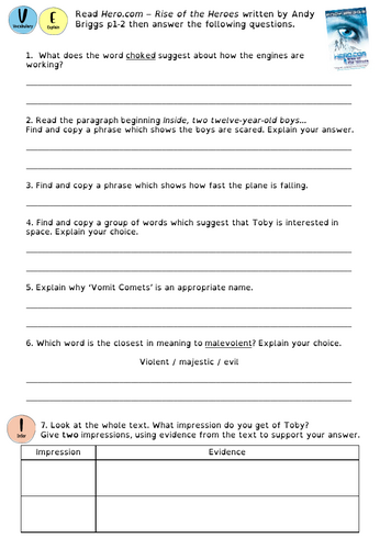 SATs revision - reading comprehension 2 | Teaching Resources