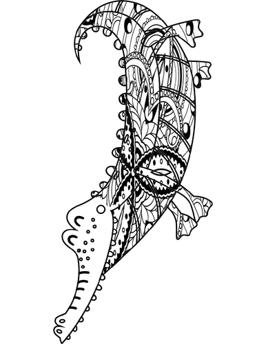 Mindfulness Wild Animals Coloring Pages for Kids – 20 Printable Designs ...