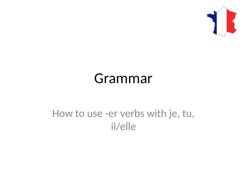 Studio 2 (Vert) - Module 1 - La télé - Grammar - Using -er verbs with ...