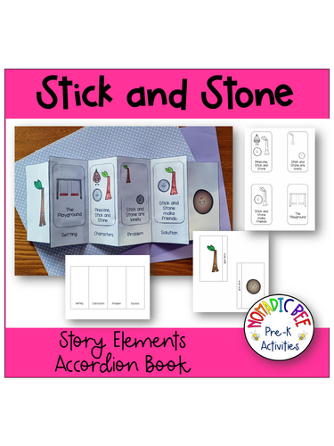 Friendship Day Activities - Stick and Stone - Story Elements | Teaching ...
