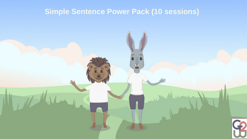 Simple Sentence Power Pack | Teaching Resources