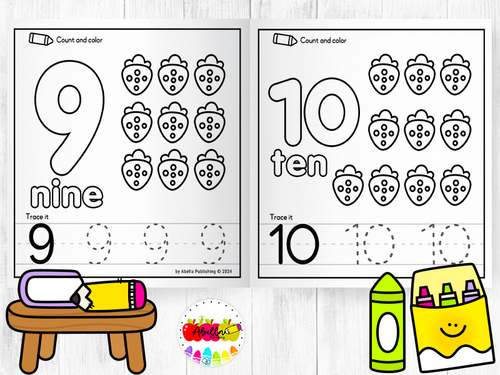 Preschool Math Activities | Numbers Handwriting Practice Worksheets for ...
