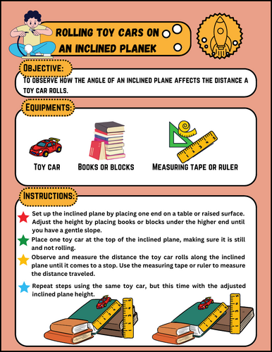 Simple Machines Inclined Plane : STEM activities and Scientific Method ...