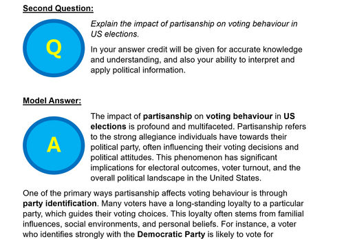WJEC A Level Politics Model Answers - Full Papers - Paper 4 - 2022 ...