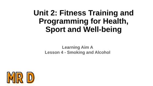 Unit 2 - Learning Aim A/B PowerPoints and Packets (BTEC Sport Lv3 ...