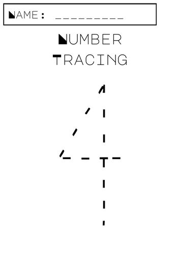 Preschool Number Tracing Worksheets 1-20 | Teaching Resources
