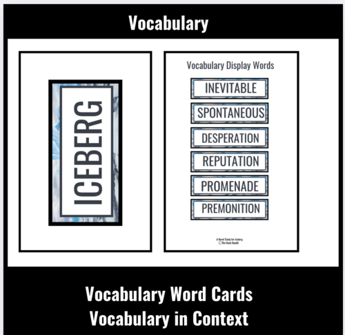 ICEBERG Novel Study | Teaching Resources