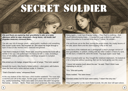 KS2 Free Fiction Reading Pack – 7 Original Texts (No Tests or Mark ...