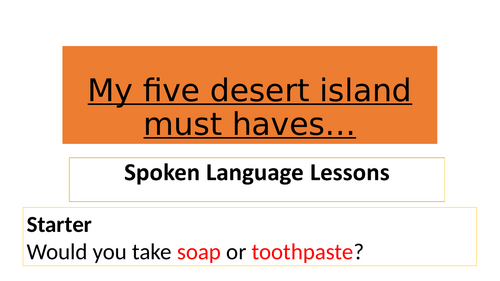 Oracy tasks - speaking and listening - speech writing | Teaching Resources