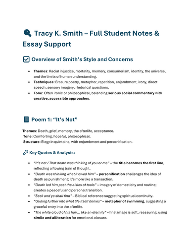 Tracy K. Smith: Mastering the Poems – Themes, Techniques & Quotes for ...