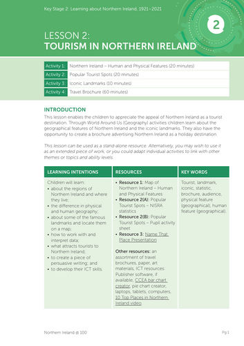 SEN Literacy Lessons based on Northern Ireland research theme - create ...