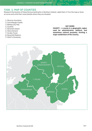 SEN Literacy Lessons based on Northern Ireland research theme - create ...