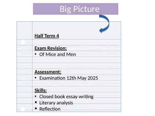 OF MICE AND MEN REVISION & EXAM SKILLS | Teaching Resources