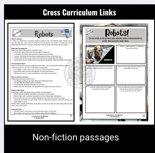 THE WILD ROBOT Novel Study | Teaching Resources