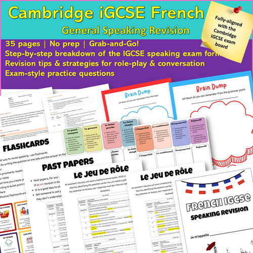 Cambridge IGCSE French Jumbo Bundle – Complete Set of 18 Essential ...