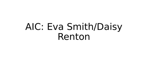 GCSE English Literature: An Inspector Calls, Eva Smith | Teaching Resources