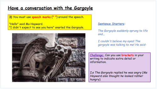 KS3 Guided Creative Writing: Gothic Horror/Halloween | Teaching Resources