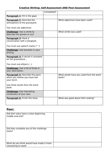 KS3 Guided Creative Writing: Gothic Horror/Halloween | Teaching Resources