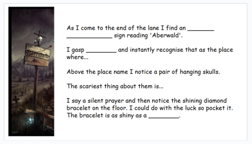 KS3 Creative Writing: Gothic Guided Writing Lesson | Teaching Resources
