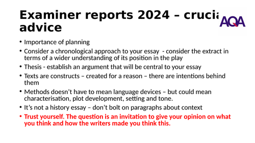 A Christmas Carol Thesis revision AQA | Teaching Resources