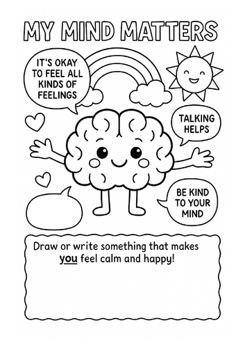 Mental Health Awareness Week Bundle: Journal, Certificate, Feelings ...